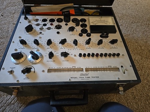 Vintage Hickok 752A Tube Tester Made in USA | eBay