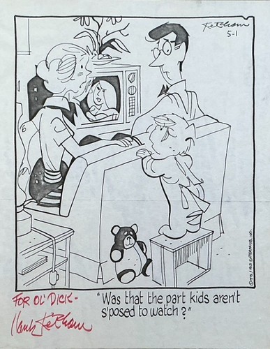 Dennis The Menace Signed Original Comic Strip Art Hank Ketcham 5-1 1979 ...