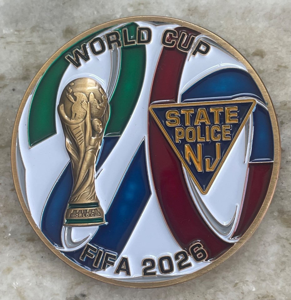 NEW JERSEY STATE POLICE 2026 CHALLENGE COIN 2.25 | eBay