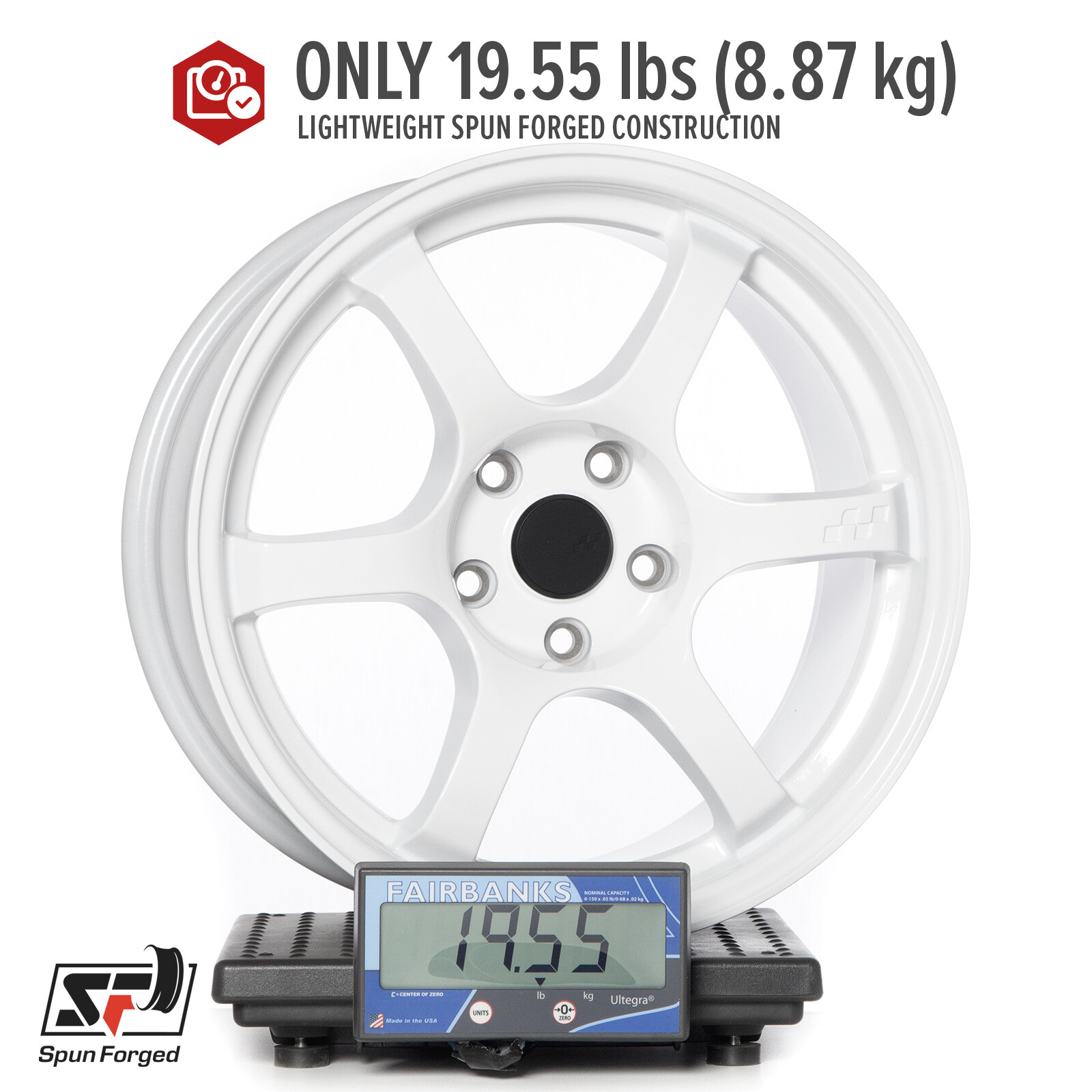 CIRCUIT CSF1 17x9 5x100 +35 GLOSS WHITE WHEELS (SET OF 4) FITS WRX BRX ...