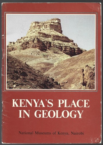 Kenya s Place In Geology National Museums Maps Photos 1984 Ephemera ...