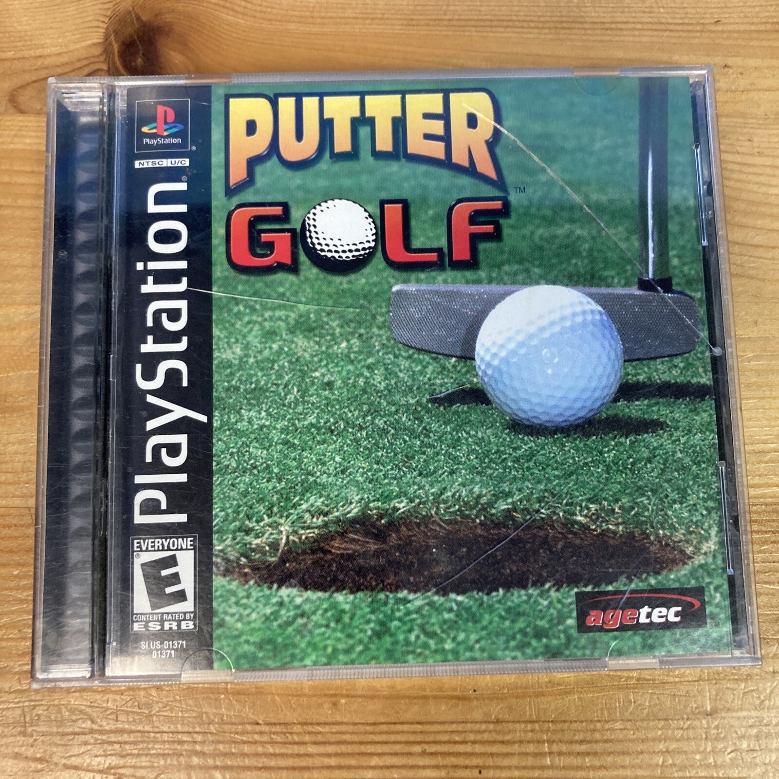 Putter Golf (Sony PlayStation 1 PS1, 2001) Complete CIB, Resurfaced ...