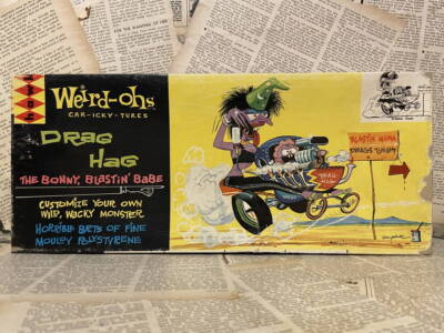 1960s Original Weird-Ohs Model Kit Prompt Decision Vintage USA Plastic ...