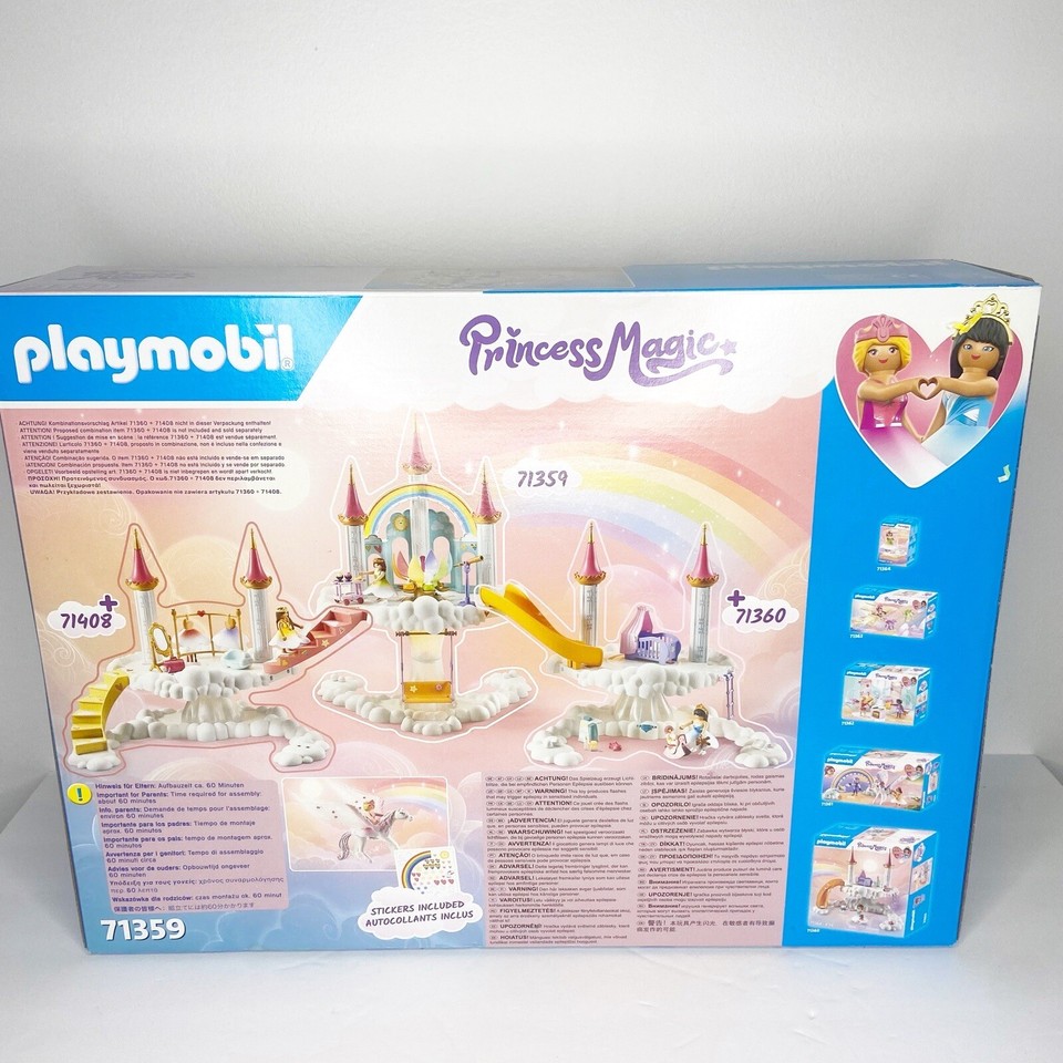 Playmobil 71359 Rainbow Castle in the Clouds New | eBay
