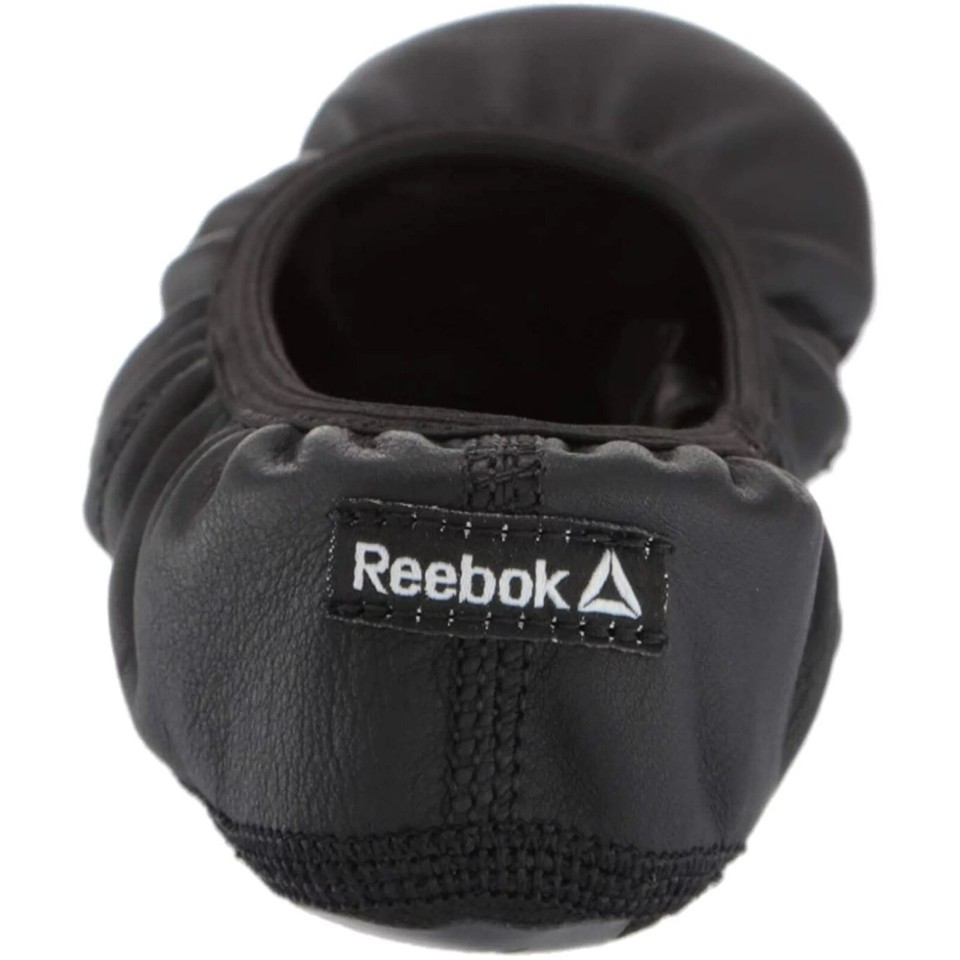 Womens Reebok True Studio Dance Ballet Slippers Shoes 4.0 L Black ...