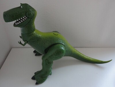 Disney Store Pixar Toy Story Rex Talking Large Action Figure | eBay