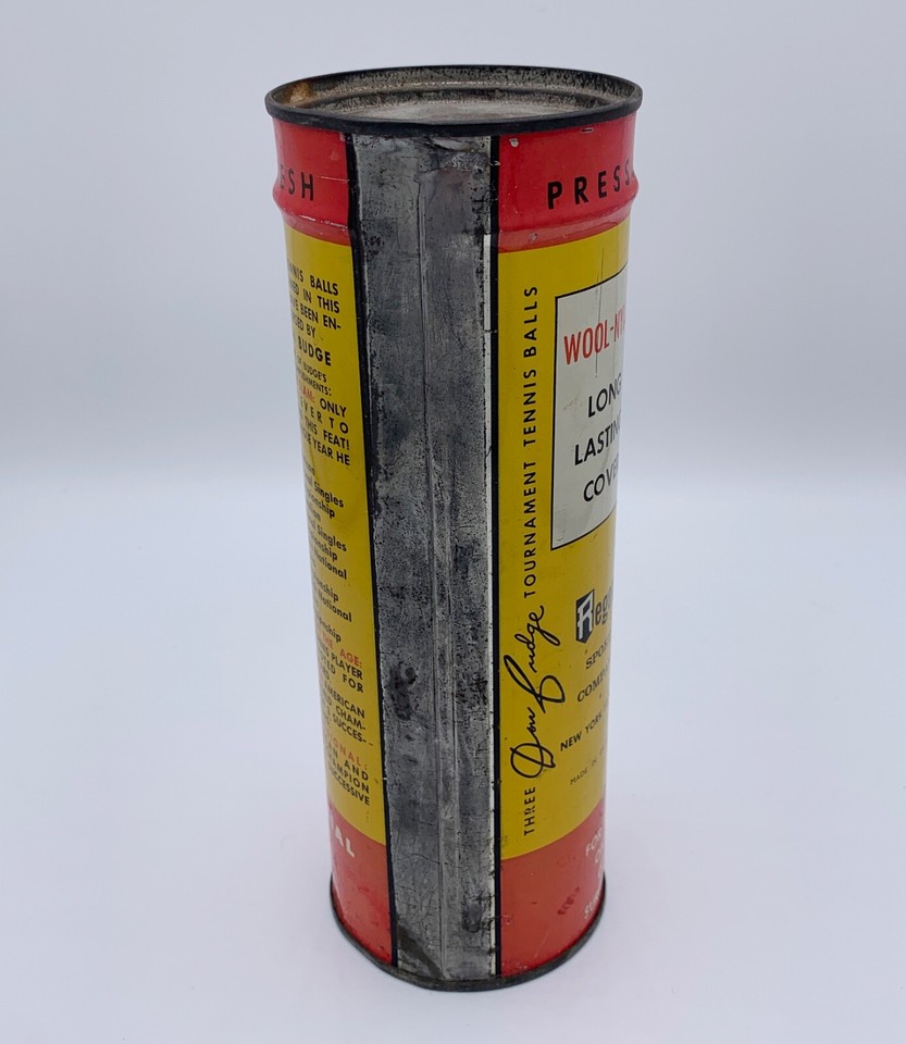 Vintage SEALED NOS Don Budge Montgomery Ward, Tournament Can Tennis ...