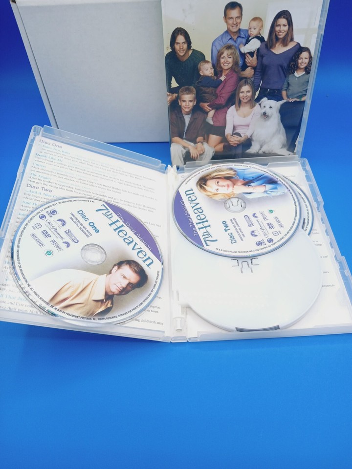 7th Heaven: Season 3 & 4 DVD ~ Complete Third & Fourth Season ...