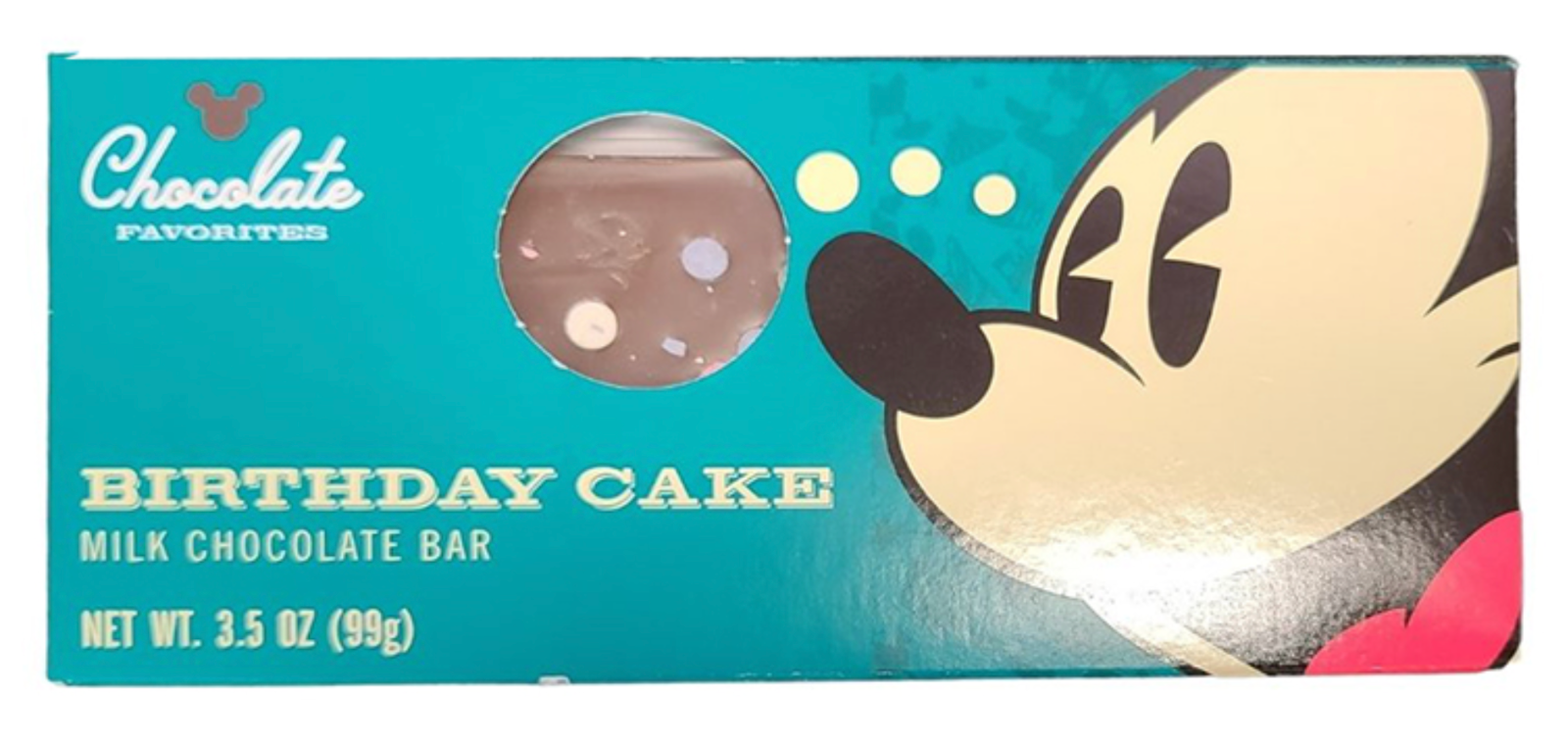 Disney Parks Mickey Chocolate Favorites Birthday Cake Milk Chocolate ...