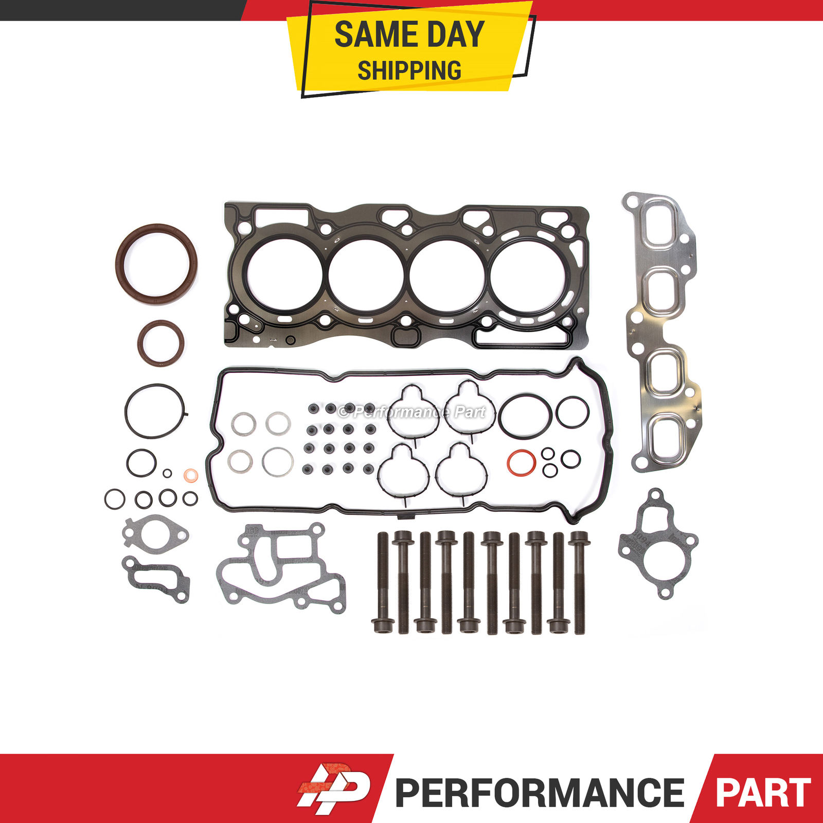 Full Gasket Set Head Bolts for 05-10 Nissan Frontier Suzuki Equator 2.5 ...