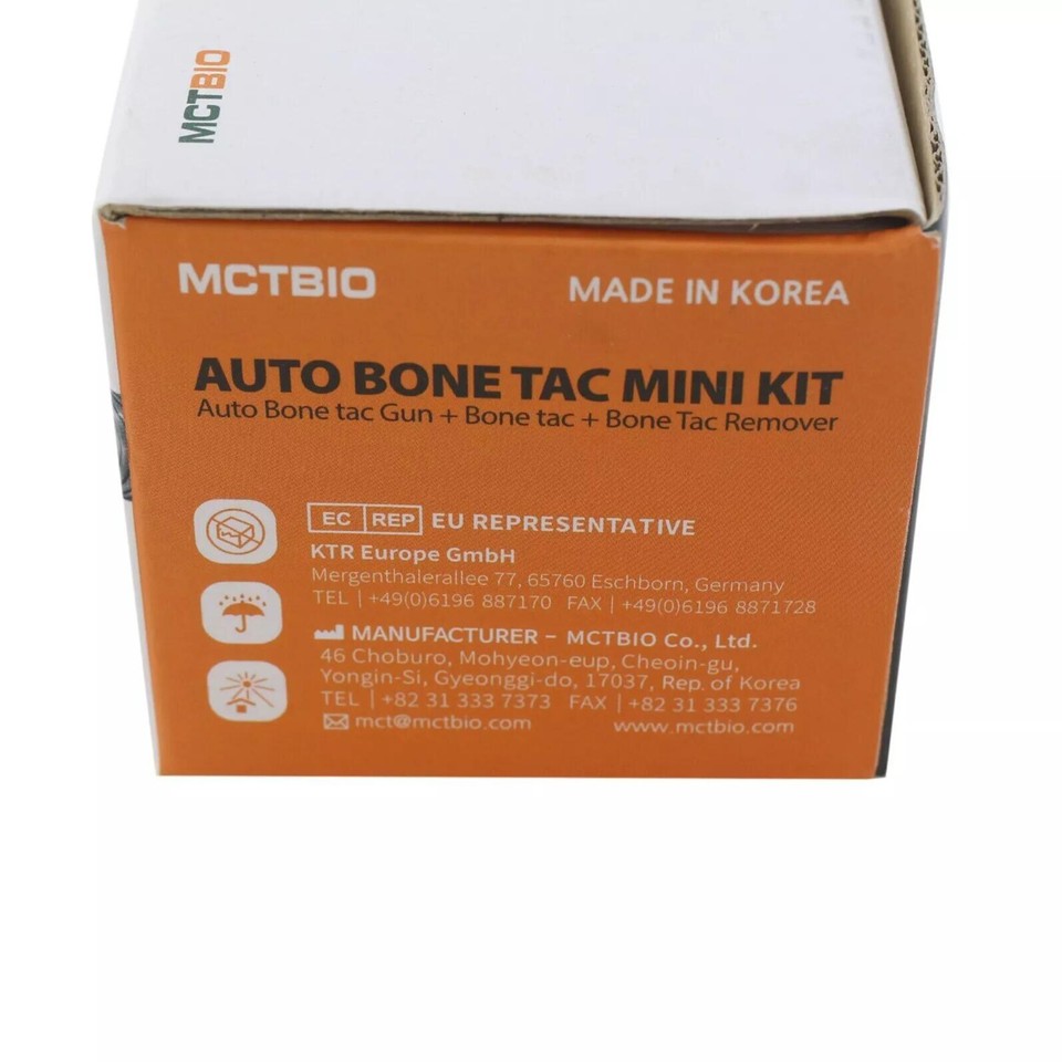 US MCT Auto Bone Tac Mini Kit Tac Gun Remover 21 Tacs 3.5mm Short TBM ...