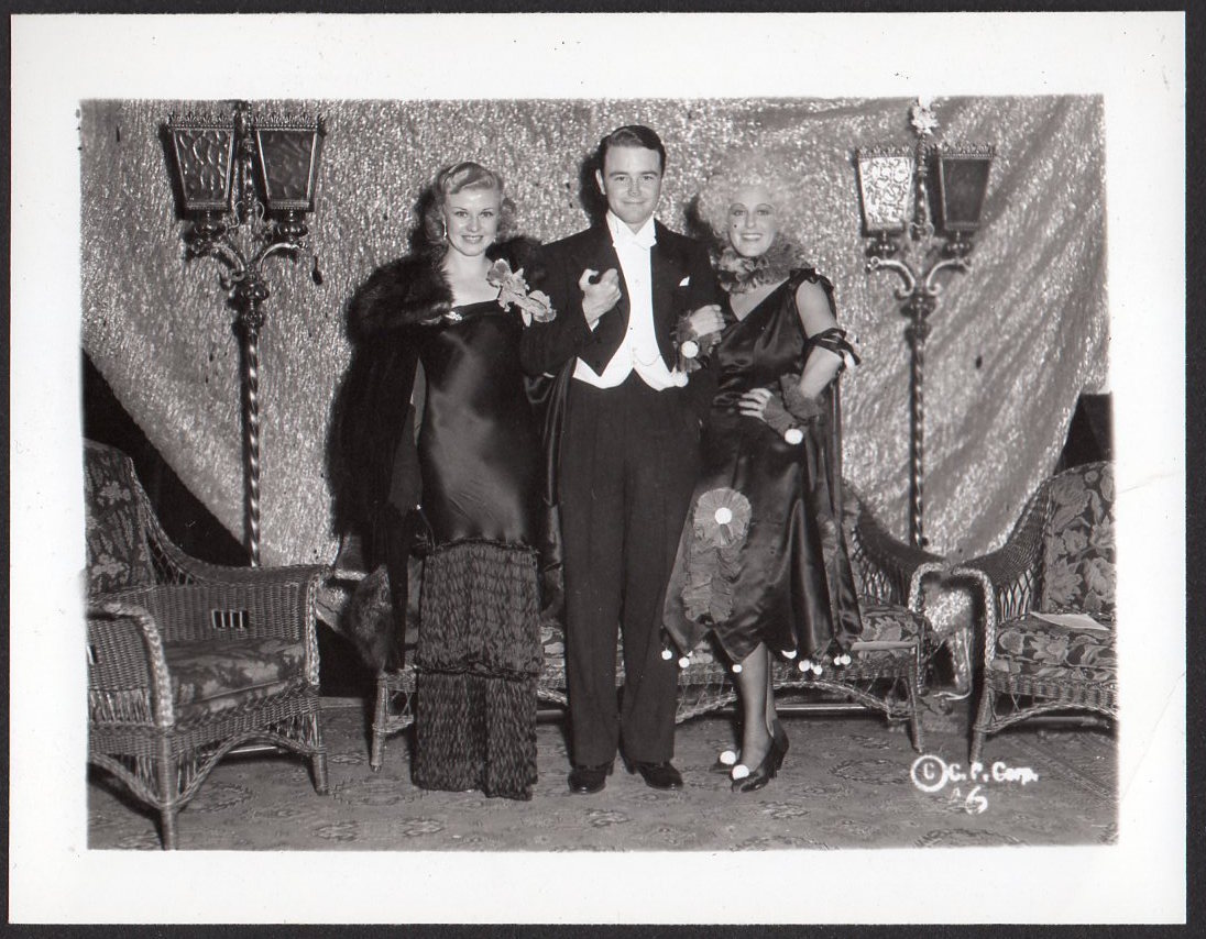 GINGER ROGERS & LEW AYRES married VINTAGE ORIG PHOTO 4x5 actor actress ...