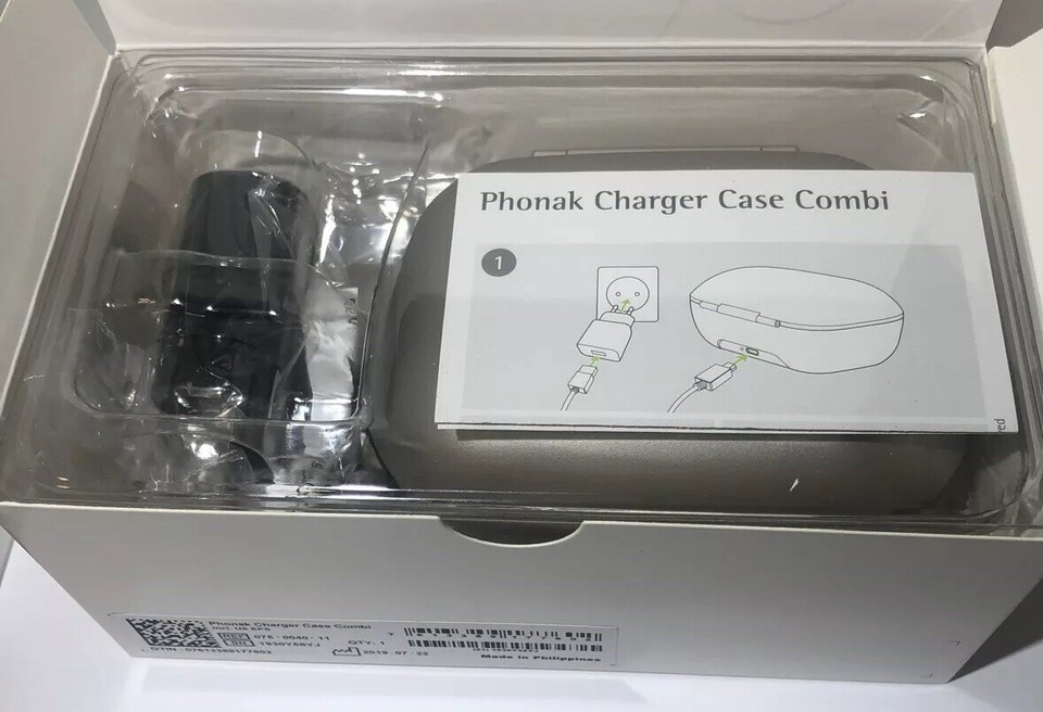 PHONAK™ RIC Charger Case for Audeo Paradise & Marvel Hearing Aids US ...