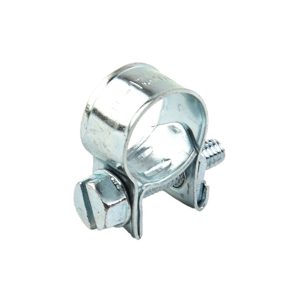 Mini Hose Clips Nut and Bolt Fuel Line Clamps Petrol Pipe Diesel Air ...