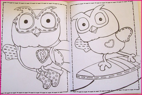 GIGGLE AND HOOT - Awesome COLOURING IN BOOK - Colour in / Color ABC ...