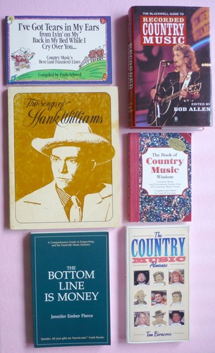 6 Country Music Books: Almanac,Hank's Songs,Wisdom,Recorded ...