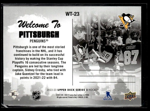 2023-24 Upper Deck Allure Color Flow - Sidney Crosby Pittsburgh ...