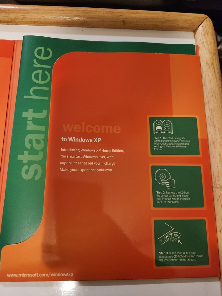 Windows XP Home Edition 2002 with Product Key and Disc Set | eBay