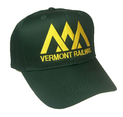 Vermont Railway Embroidered Railroad Cap Hat #40-6300G | eBay
