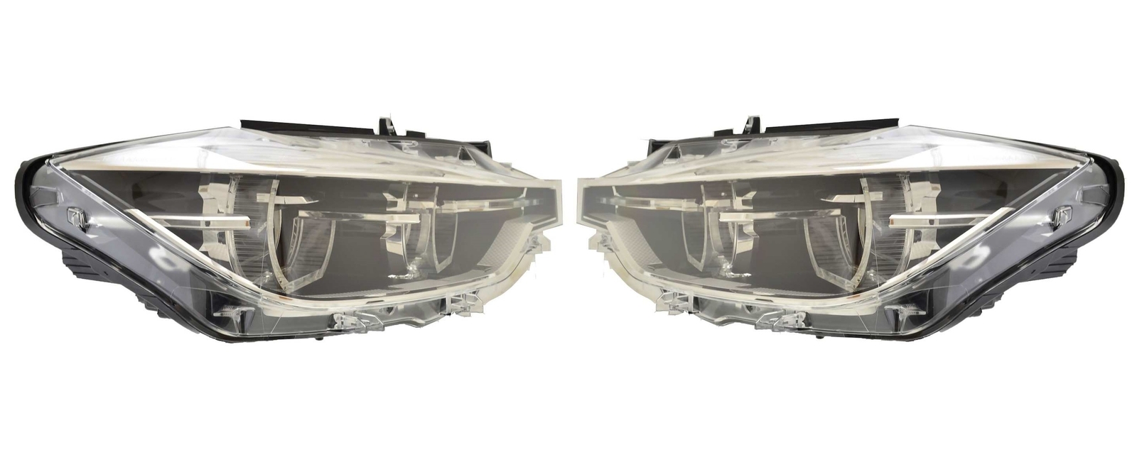 Hella Set of Left & Right Headlight Assemblies SAE LED for BMW F30 F31 ...