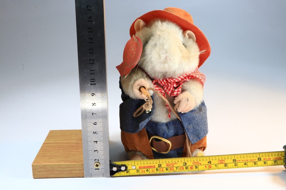Vintage Gemmy Cowboy Tex Hamster Plush 2001 Singing Dancing Toy Not ...