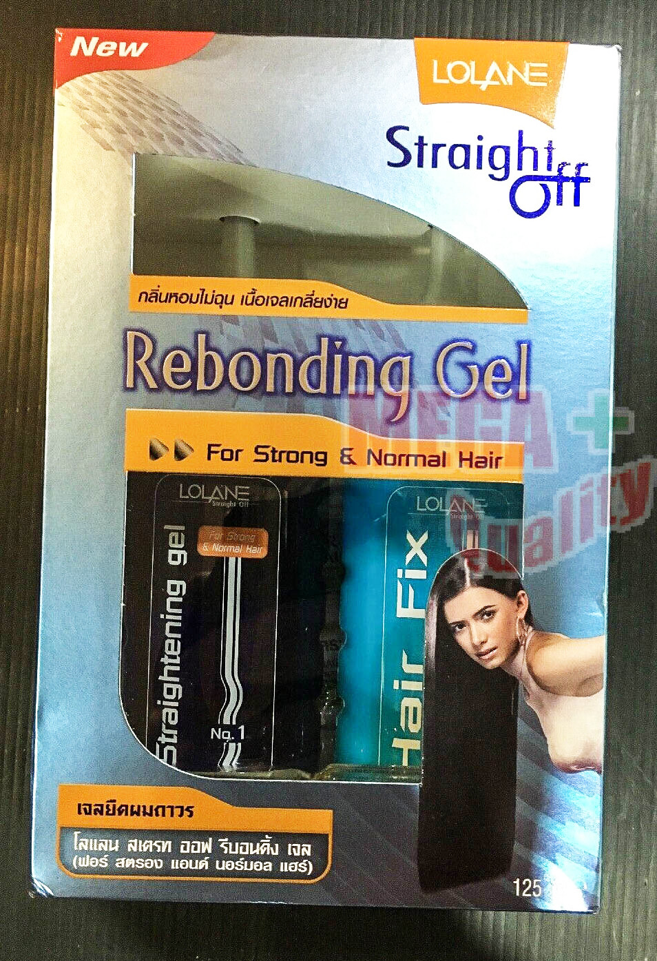 Lolane Set Kit Straight off Rebonding GEL Strong Normal Hair ...