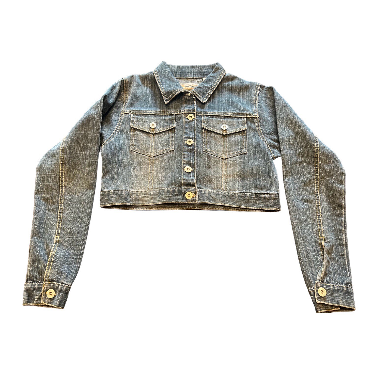 No Fuze USA Vintage Early 2000’s Womans Denim Crop To… - Gem