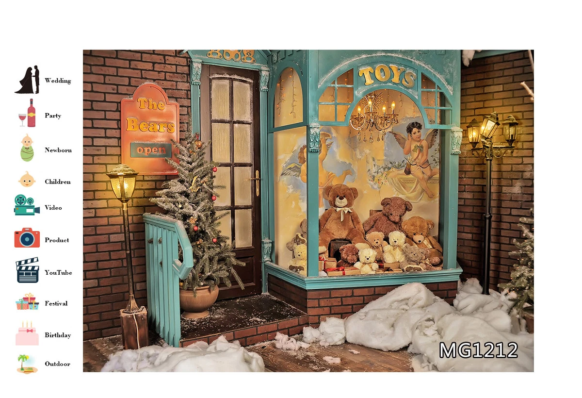 Toy Shop Window Clipart