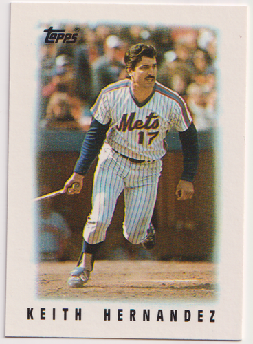 1986 Topps Mini #53 Keith Hernandez New York Mets | eBay