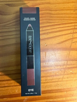 Eye Shadow TRESTIQUE Color + Blend Shadow Crayon Burgundy Shimmer .06 ...