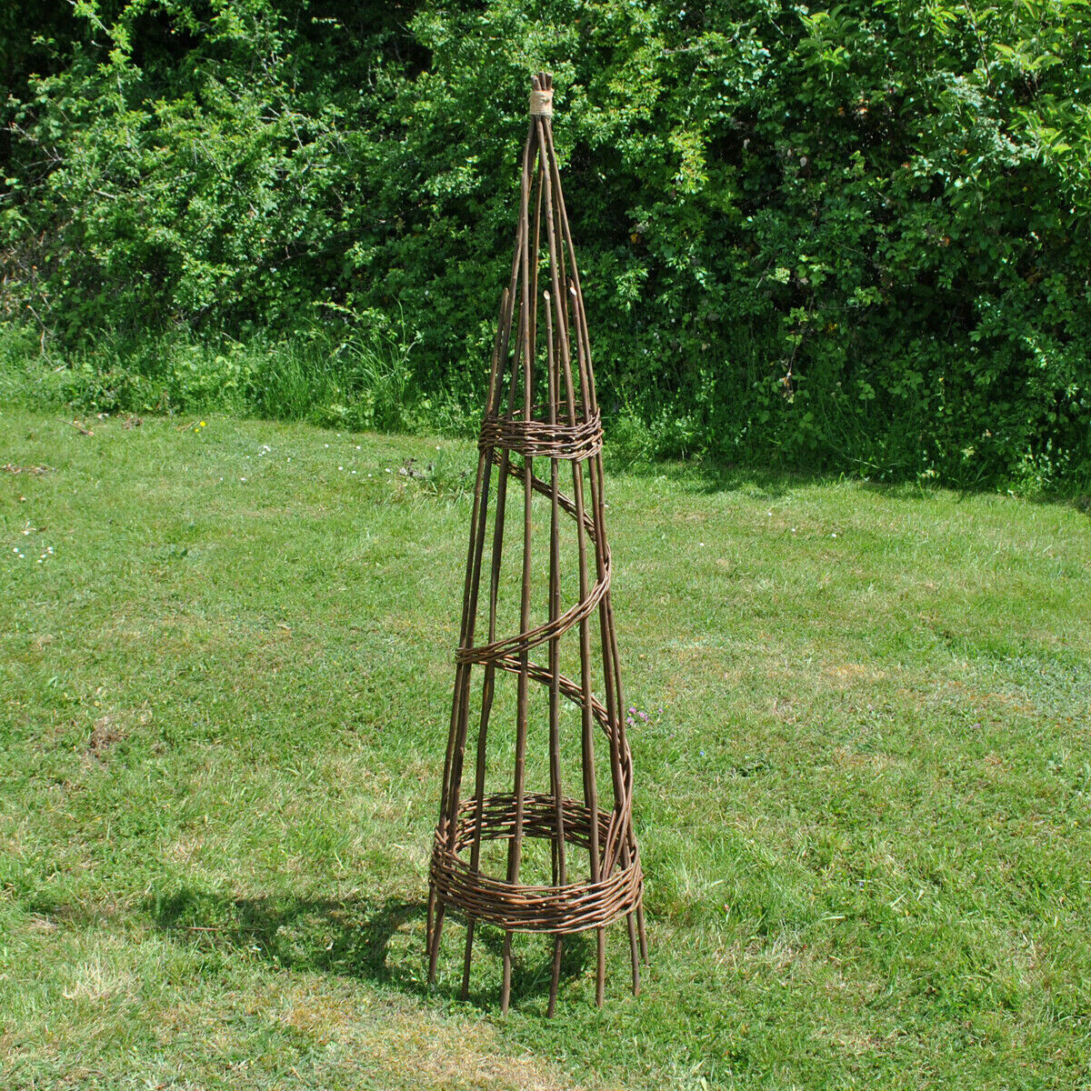 Willow Garden Obelisks Wicker Wooden Wood Plant Support Expanding and ...