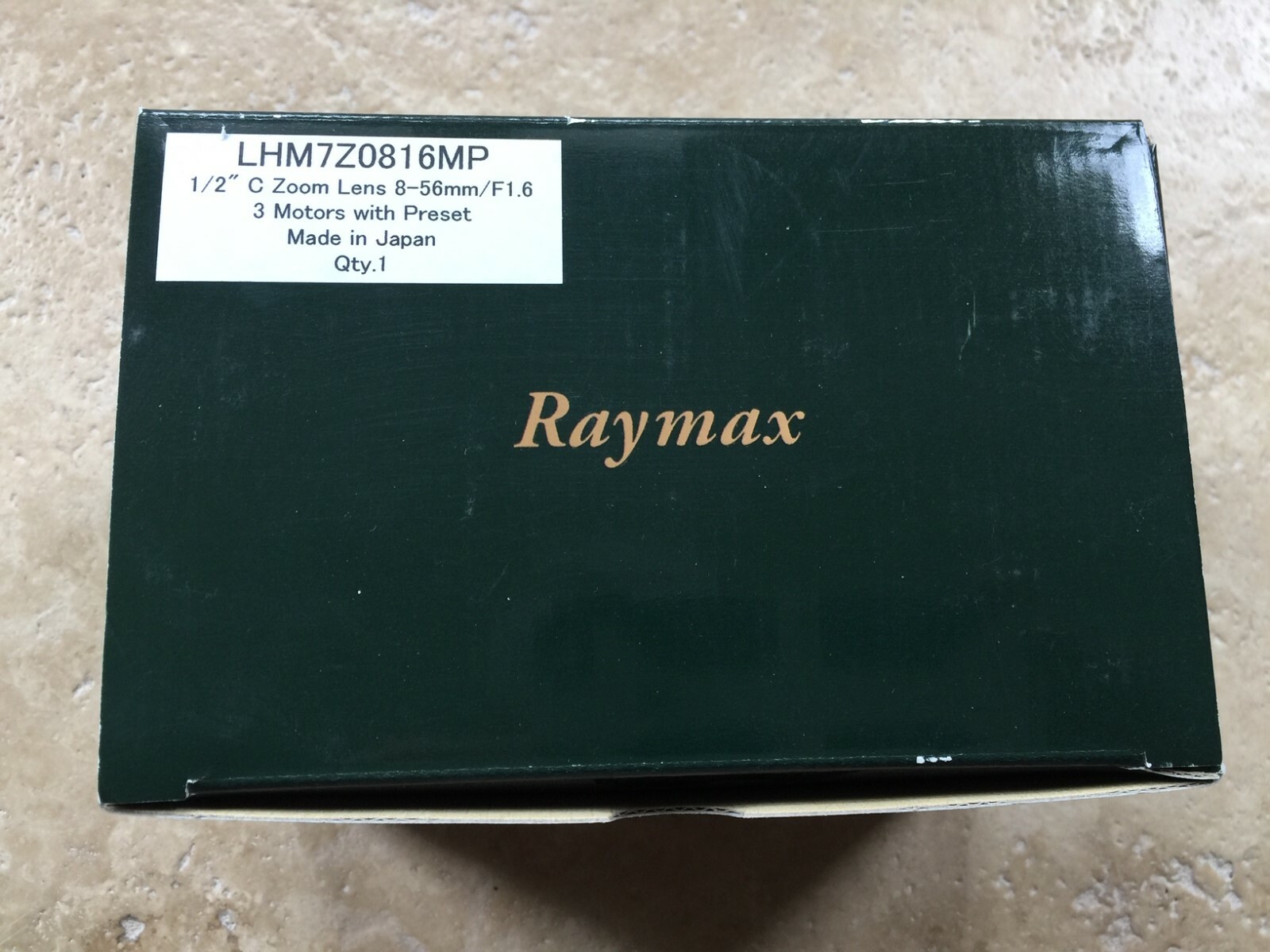 Raymax LHM7Z0816MP Motorized Zoom (8-56), Focus, & Iris Lenses | eBay