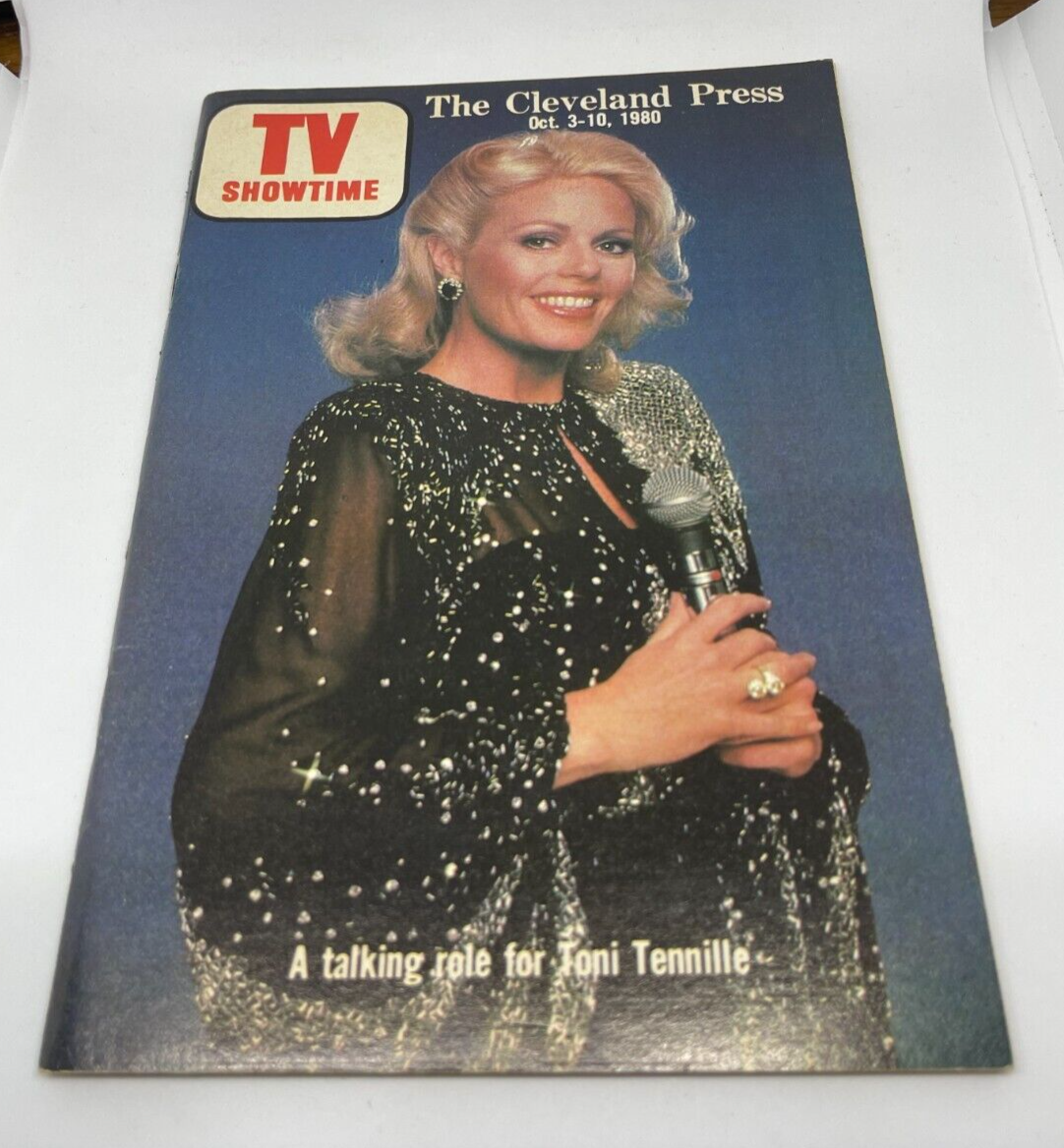 TONI TENNILLE CLEVELAND PRESS TV SHOWTIME GUIDE 1980 - MINT | eBay