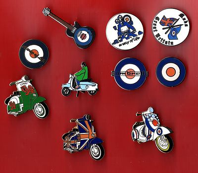 MOD BADGE , ALSO SCOOTER | eBay UK