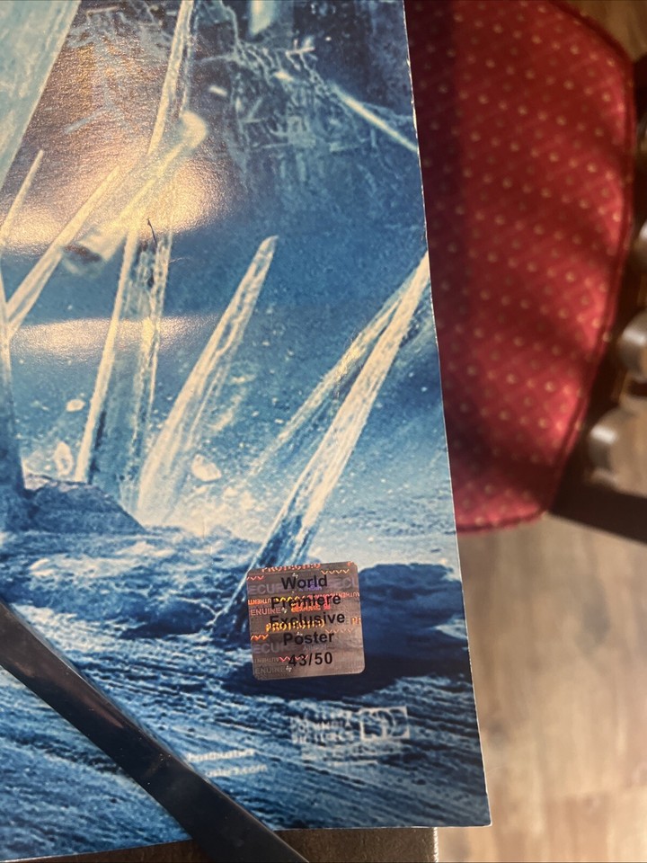 Ghostbusters The Frozen Empire World Premiere Poster Cast Signed Bill ...