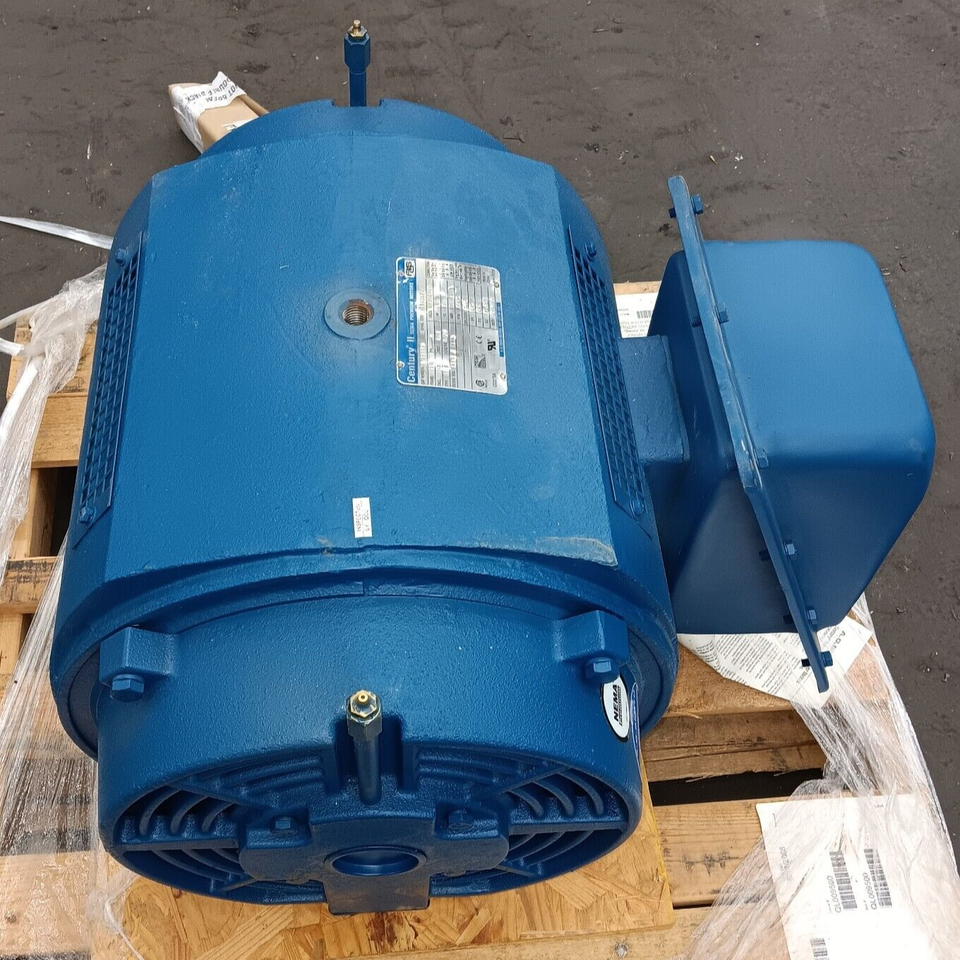 NEW A.O SMITH 75 HP AC MOTOR 230/460V 3-PHASE 1775 RPM 365T FRAME ODP ...