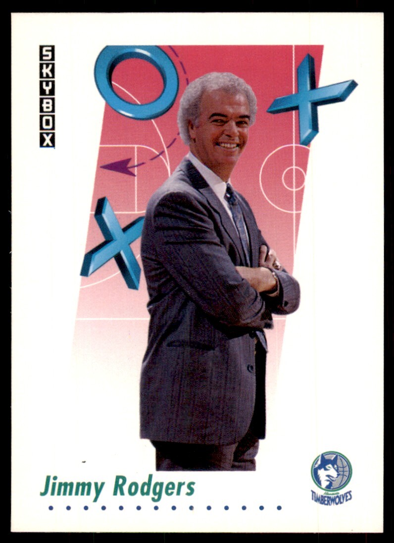 1991-92 SkyBox Jimmy Rodgers Minnesota Timberwolves #393 | eBay