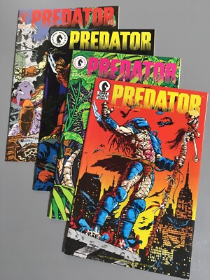 Predator 1, 2, 3, 4 , 1st Appearance, ALL 1st Print...ALL 9.8..., 9.8 ...