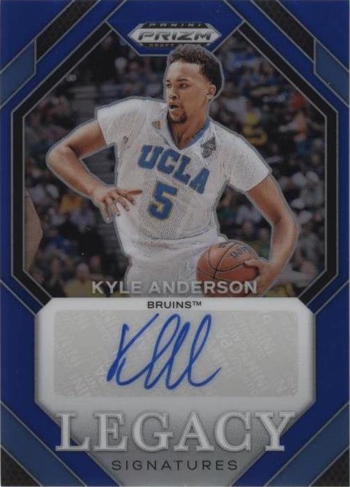 2024 Panini Prizm Draft Picks - Legacy Signatures Kyle Anderson #LS-KYA ...