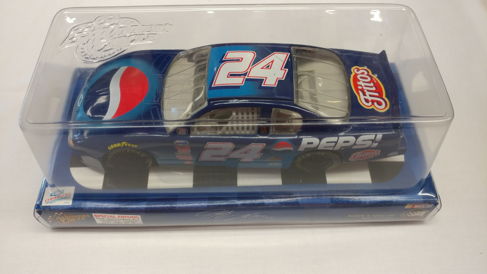 2002 Winners Circle Jeff Gordon 24 Pepsi Fritos 1/24 Diecast Special ...