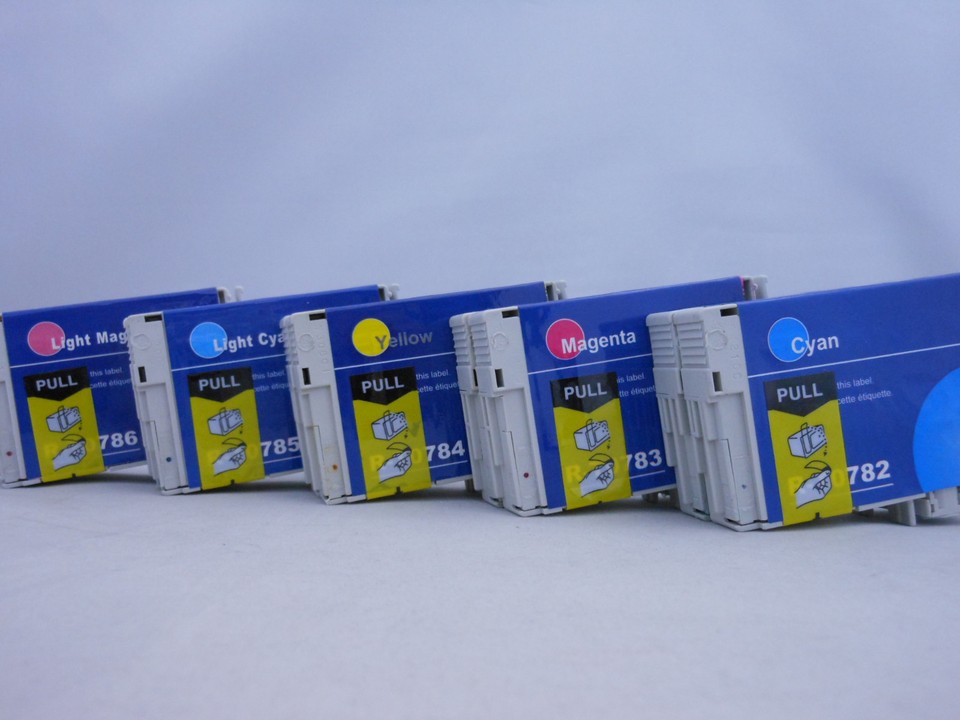 T0782-T0786 Ink Cartridge for Epson Stylus RX680 RX595 RX580 R380 R280 ...