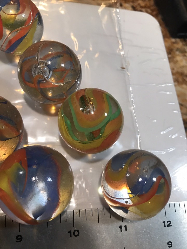 Over 3 Full Pounds Of Marbles! Appr 30 Individual Marbles Each 1.33 ...