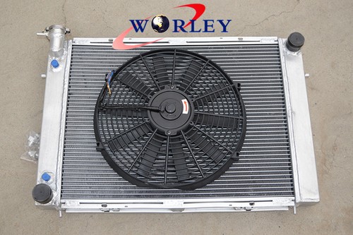 52mm for Holden V8 Commodore VG VL VN VP VR VS Aluminum Radiator and 14 ...