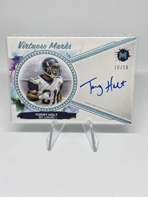 2024 TOPPS MOTIF FOOTBALL Torry Holt Auto #VM-THO VIRTUOSO MARKS RAMS ...