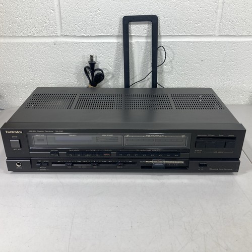 Technics AM/FM Stereo Receiver SA-290 Quartz Digital Synthesizer | eBay