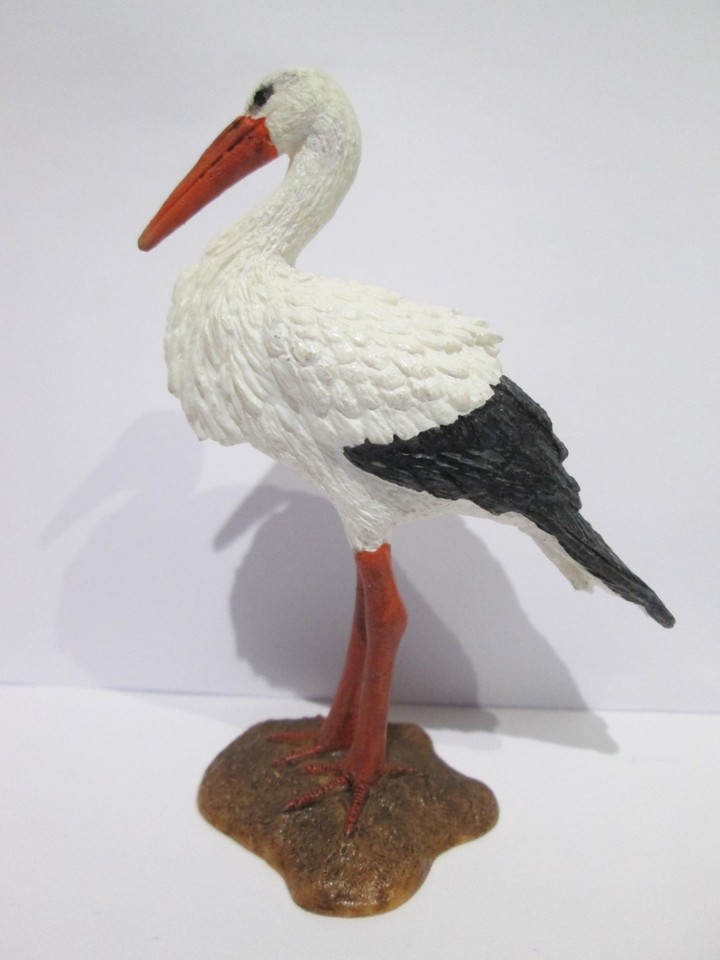 Rare Retired 2011 Schleich Stork Bird Toy Figure | eBay UK
