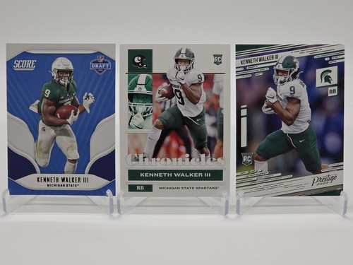 Kenneth Walker III *3 Card Rookie Lot* Seattle Seahawks | eBay