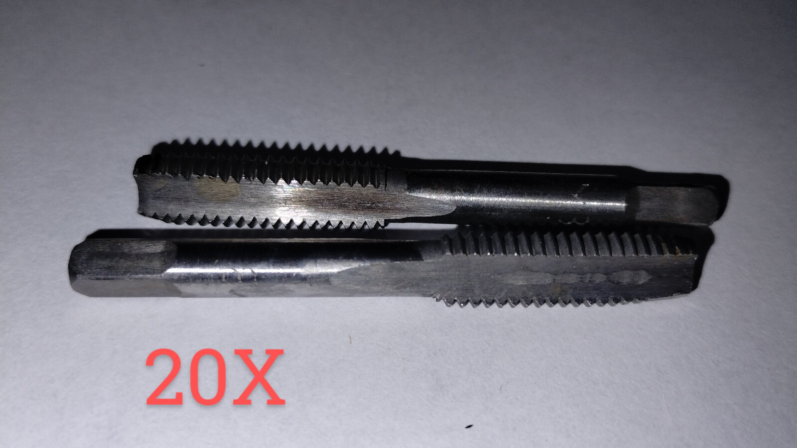 M8-1.25 Tap Alloy Steel Right Hand Threading tool 8mm Lot of 20 3 FLUTE ...