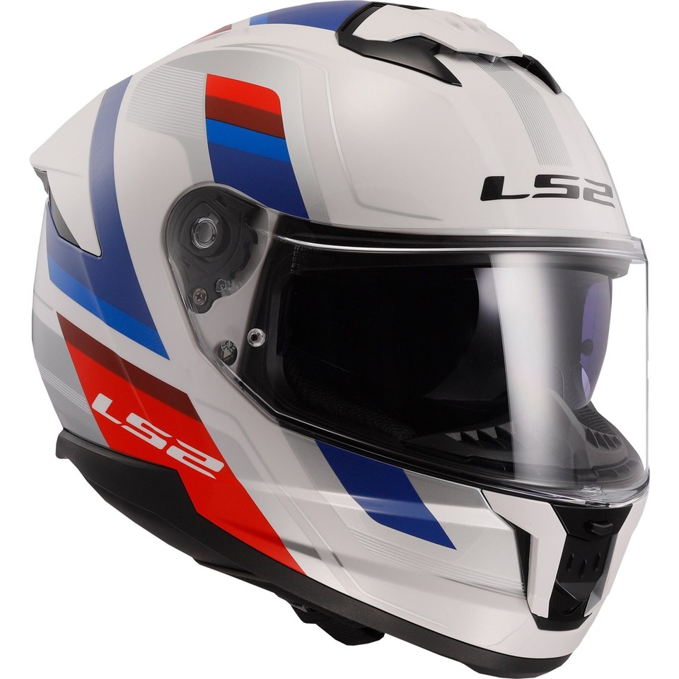 Motorcycle Helmet Integral Helmet - Ls2 Stream II Ff808 Vintage - Sun ...