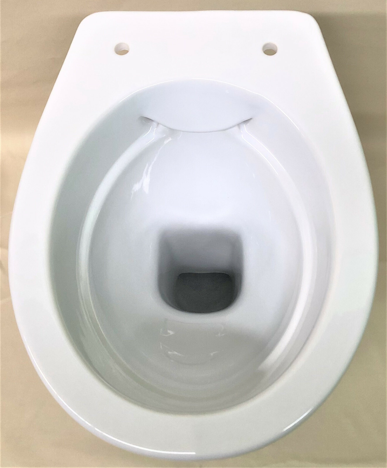 Stand Wc 6cm erhöht SPÜLRANDLOS Toilette Tiefspüler Deckel Beschichtung ...